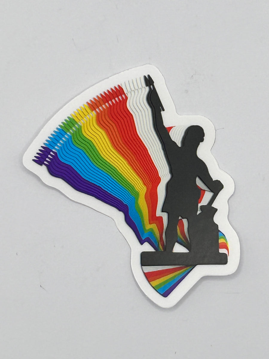 Vulcan Sticker Rainbow – The Anvil Store